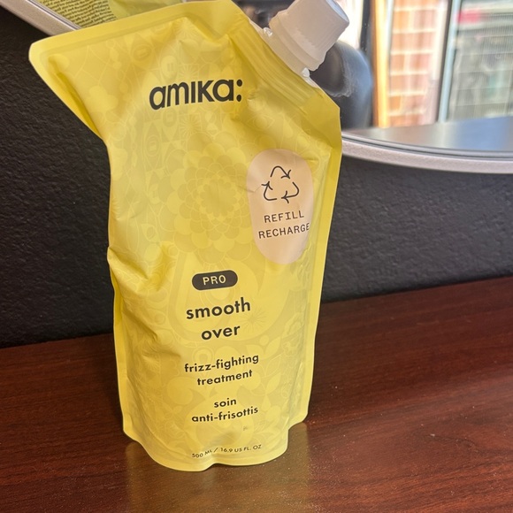 amika | Hair | Nwt Amika Pro Smooth Over Frizz Fighting Treatment 69 ...